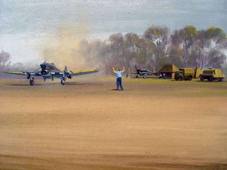 Gerald Coulson Original Oil On Canvas – Paintings For Sale – Aviation ...